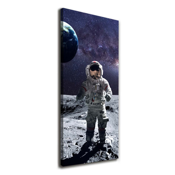 Brayden Studio Astronaut - Kunstdrucke auf Leinwand - Wrapped Canvas | Wayfair.de